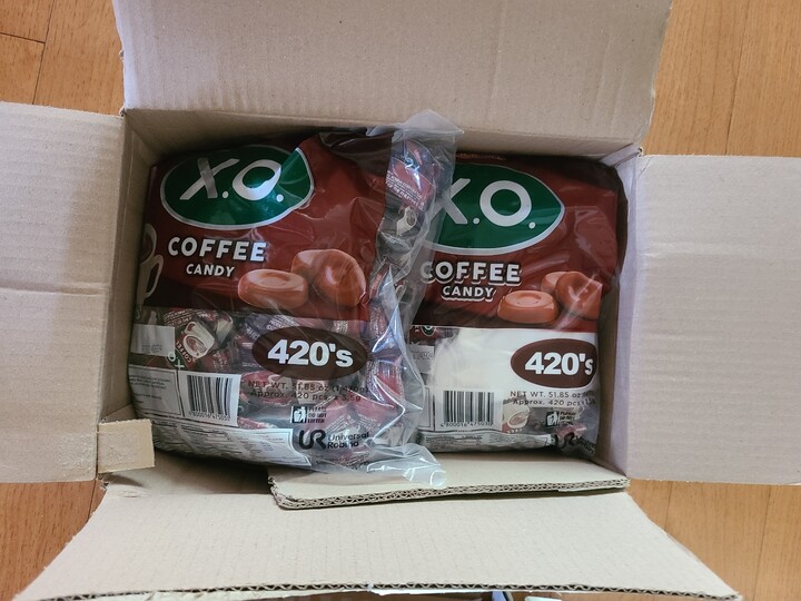 엑스오 xo 커피캔디 1.47kg 420EA - 에누리 가격비교