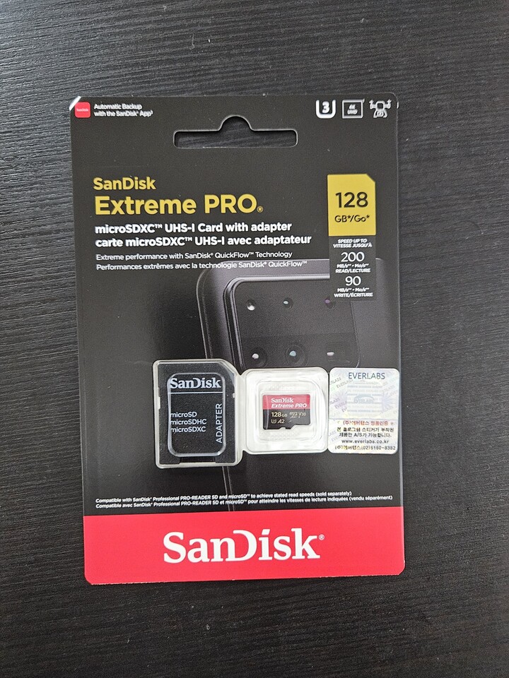 SanDisk micro SD Extreme Pro 2022 [256GB] - 에누리 가격비교