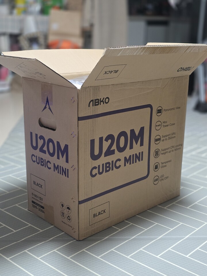 ABKO U20M 큐빅 미니 [블랙] - 에누리 가격비교