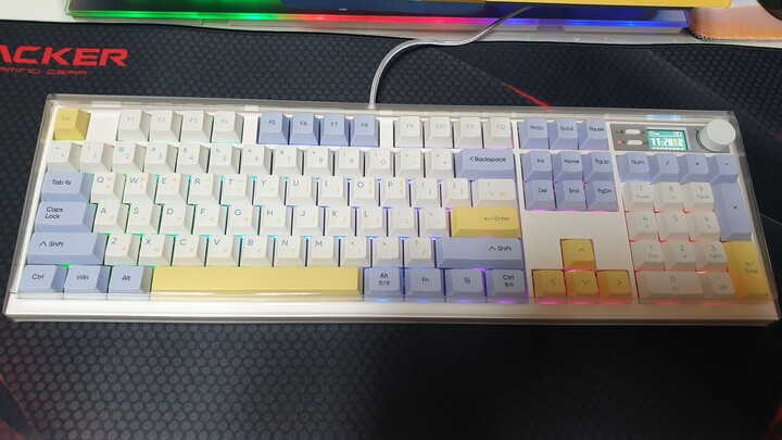 ABKO AS104 오피스네비게이터 유무선 기계식 블루레몬 [조약돌 슈팅스타축] - 에누리 가격비교