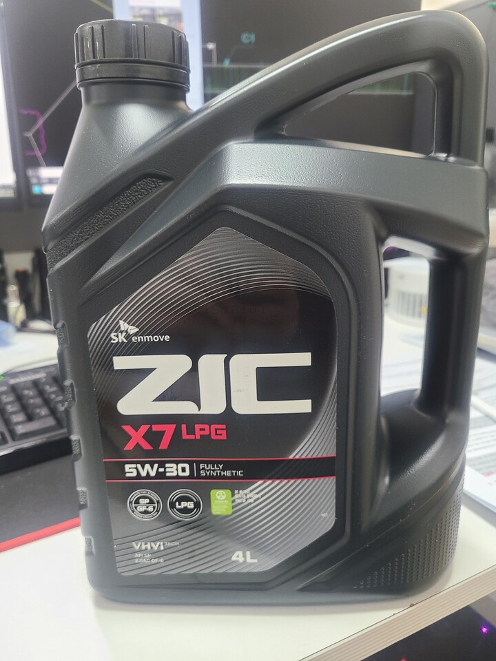 SK엔무브 ZIC X7 LPG SP 5W30 4L - 에누리 가격비교